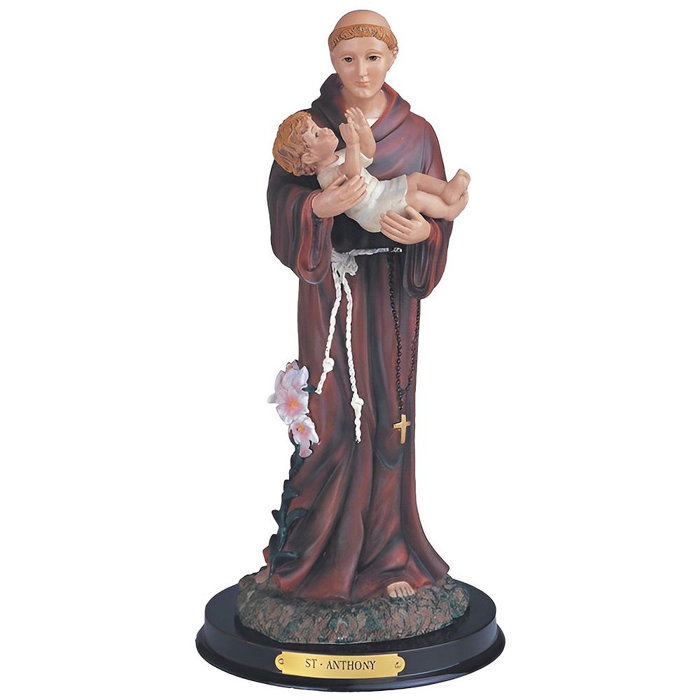 FC Design 12"H Saint Anthony Statue Anthony of Padua Holy Figurine ...