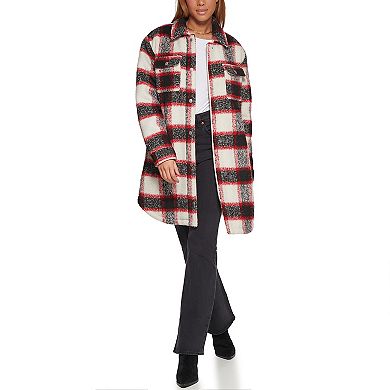 Women's Levi's® Long Plaid Shacket