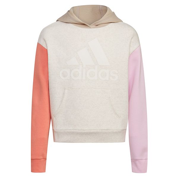 Girls 7-16 adidas Colorblock Fleece Hoodie