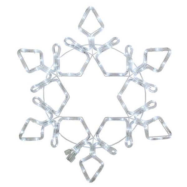 36" LED Rope Light Snowflake Commercial Christmas Decoration