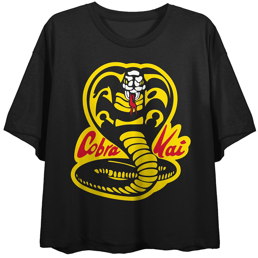 Juniors' Cobra Kai Cobra Graphic Tee