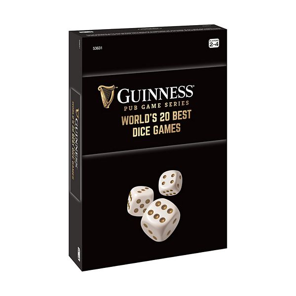 Front Porch Classics Guinness Pub Game Series - World's 20 Best Dice Games