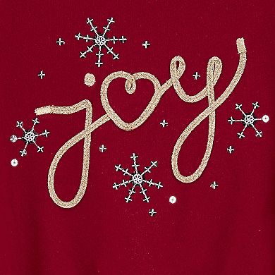 Toddler Girl Carter's "Joy" Jersey Long Sleeve Tee