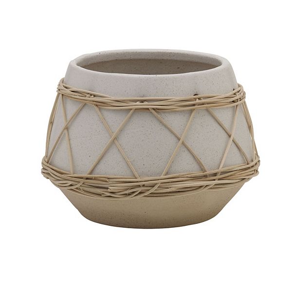 Elements Wrap Pot Table Decor