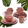 Pfaltzgraff Pink Flamingo 16-pc. Dinnerware Set