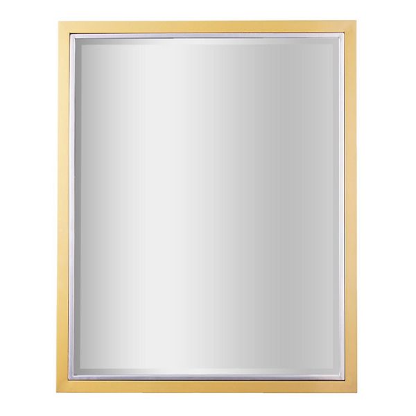Head West Metal Framed Rectangular Wall Mirror