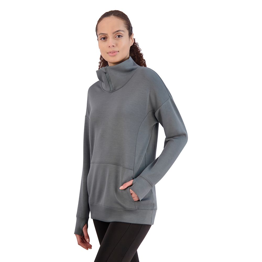 Women's Gaiam Hudson Mock Neck Tunic
