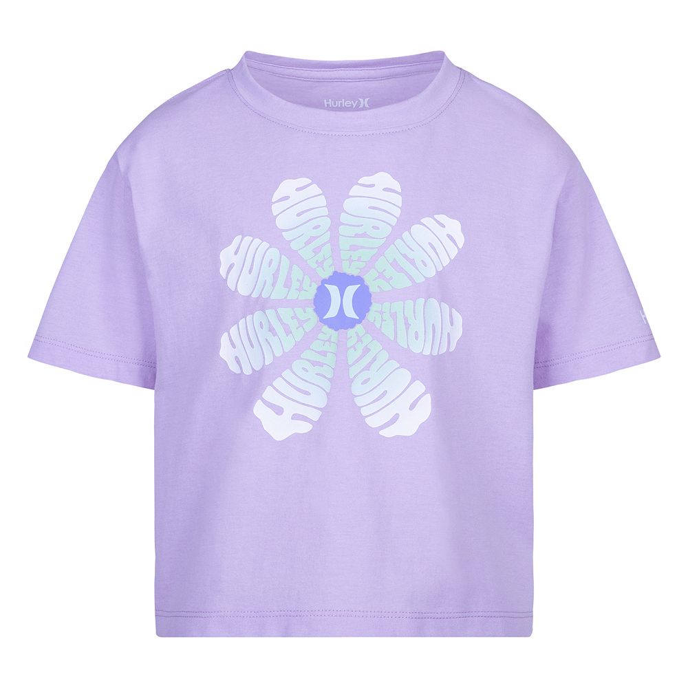 Girls 4-6x Hurley Daisy Graphic Boxy-Tee
