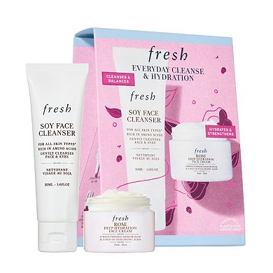 fresh Cleanse & Hydrate Mini Skincare Gift Set