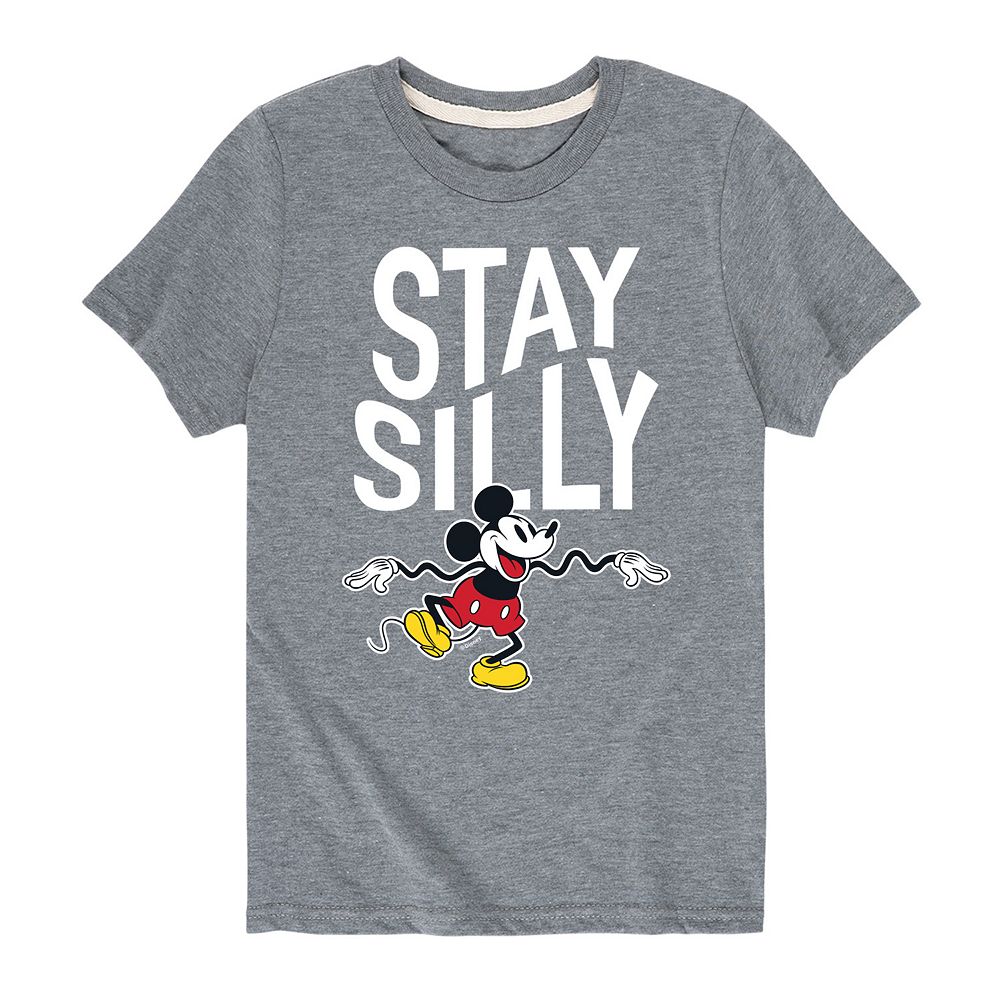 Disney's Mickey Mouse Boys 8-20 Stay Silly Graphic Tee
