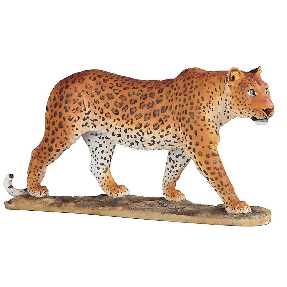 FC Design Realistic Lifelike 16.5"W Leopard Walking Figurine Sculpture ...