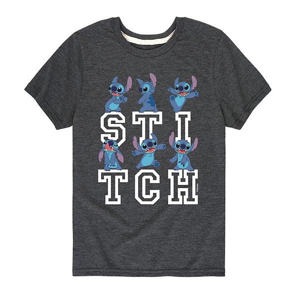 Disney's Lilo & Stitch Boys 8-20 Poses Graphic Tee