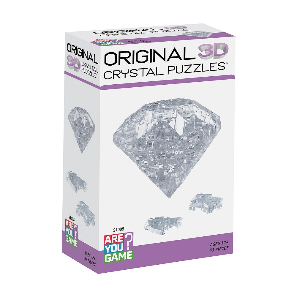 3D Diamond 43-Piece Crystal Puzzle