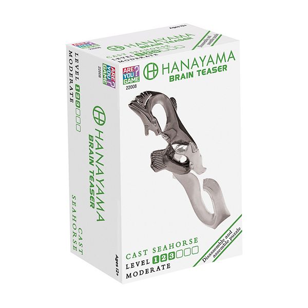 Hanayama Level 3 Cast Puzzle - Seahorse