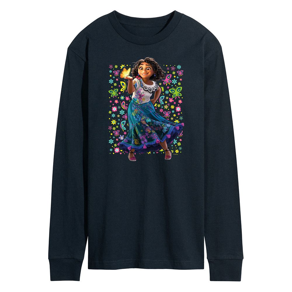 Disney's Encanto Men's Mirabel Long Sleeve Graphic Tee