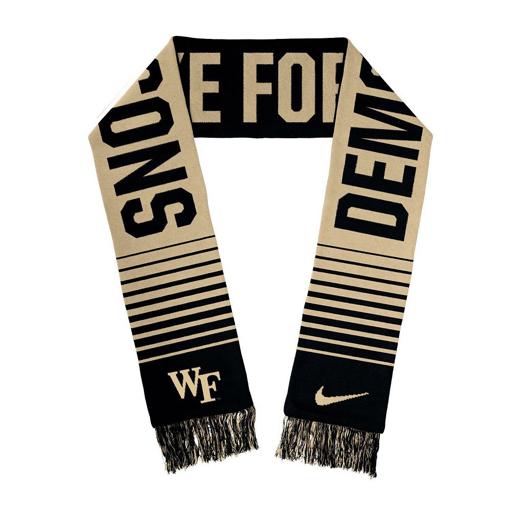 Nike Wake Forest Demon Deacons Rivalry Local Verbiage Scarf