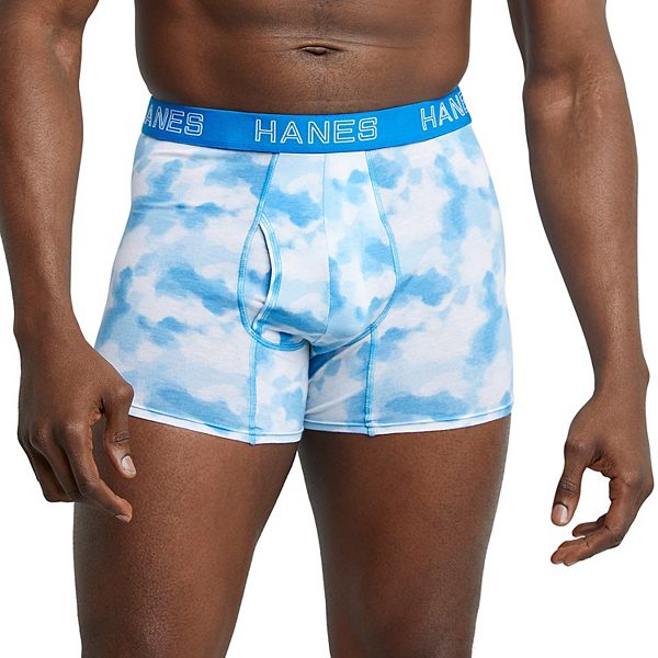 Mens Hanes Ultimate® Comfort Flex Fit® Cotton Modal Stretch Trunk Briefs