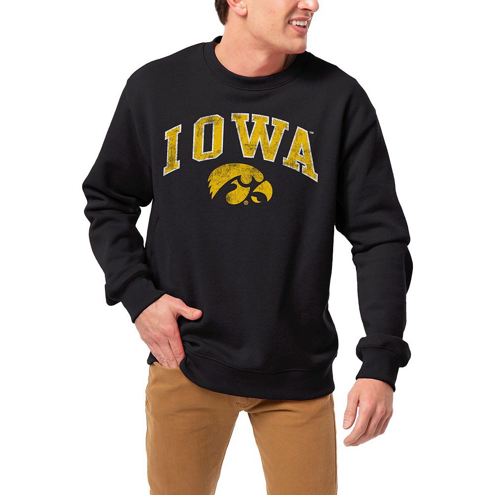 Men's League Collegiate Wear Black Iowa Hawkeyes 1965 Arch Essential ...