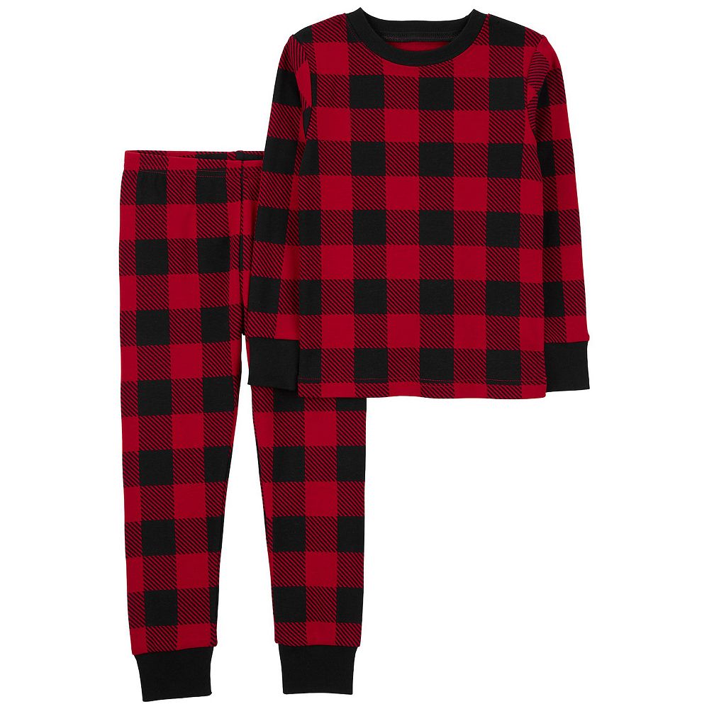 Toddler Carter's 2-Piece Buffalo Check Pajama Set