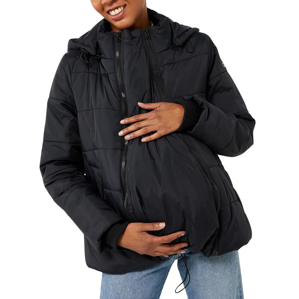 3in1 Leia Quilted Maternity Hybrid Puffer Jacket