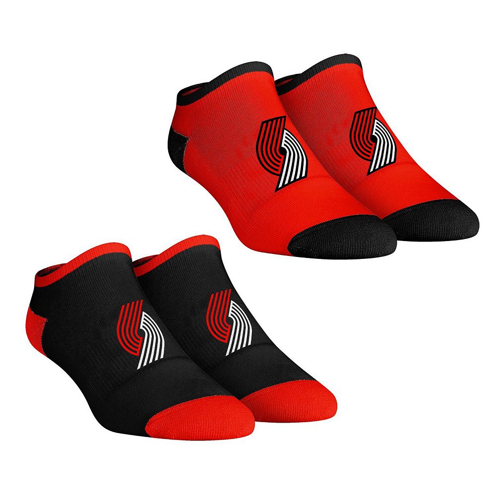 Women's Rock Em Socks Portland Trail Blazers Core Team 2-Pack Low Cut ...