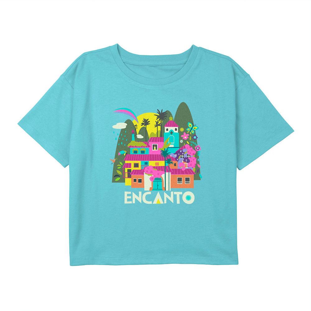 Girls 7-16 Disney Encanto Village Portrait Tee