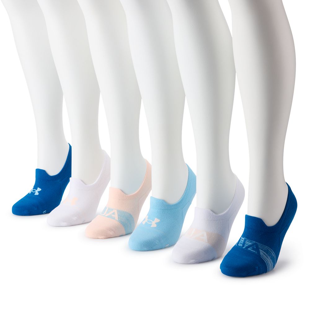 Women's Under Armour 6-pack Essential Ultra Low Tab Socks