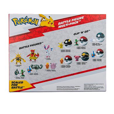 Pokémon 8-Pack Pikachu 4 Eevee 3 Appletun Gro