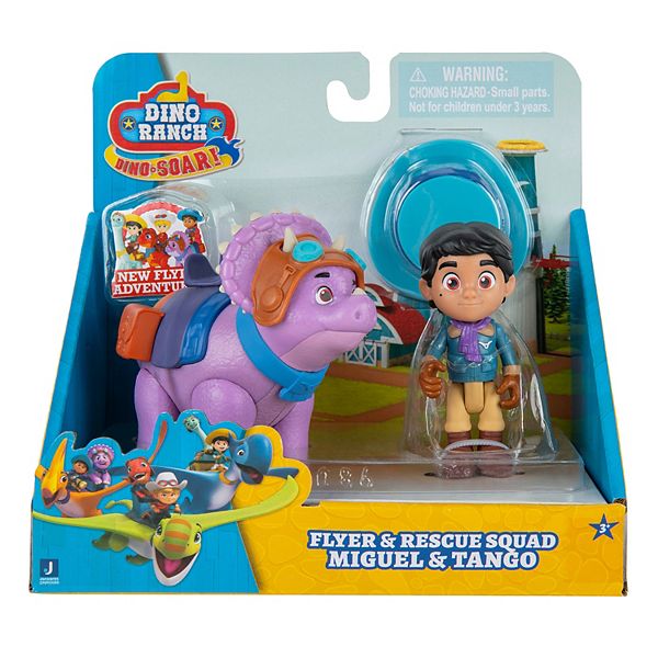 Dino Ranch Aviator Miguel & Tango Figure Set Dino Ranch Aviator Miguel & Tango Figure Set
