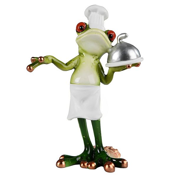 FC Design 6"H Frog Chef Statue Funny Animal Decoration Figurine Home ...