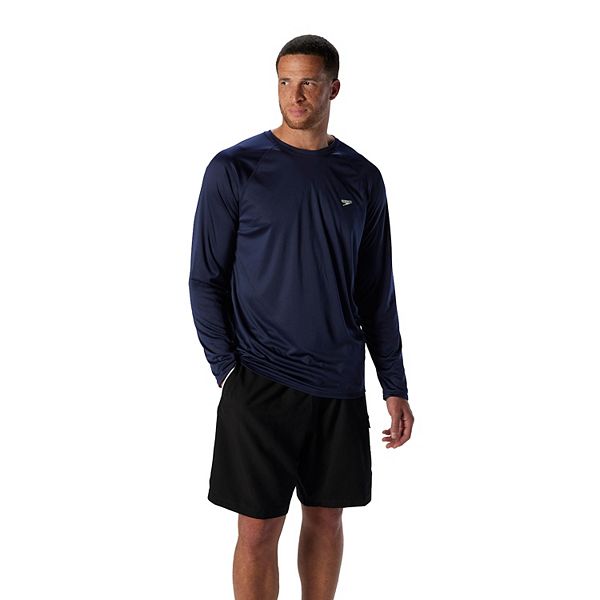 Men's Speedo Quick-Dry UPF 50+ Long Sleeve Swim Tee