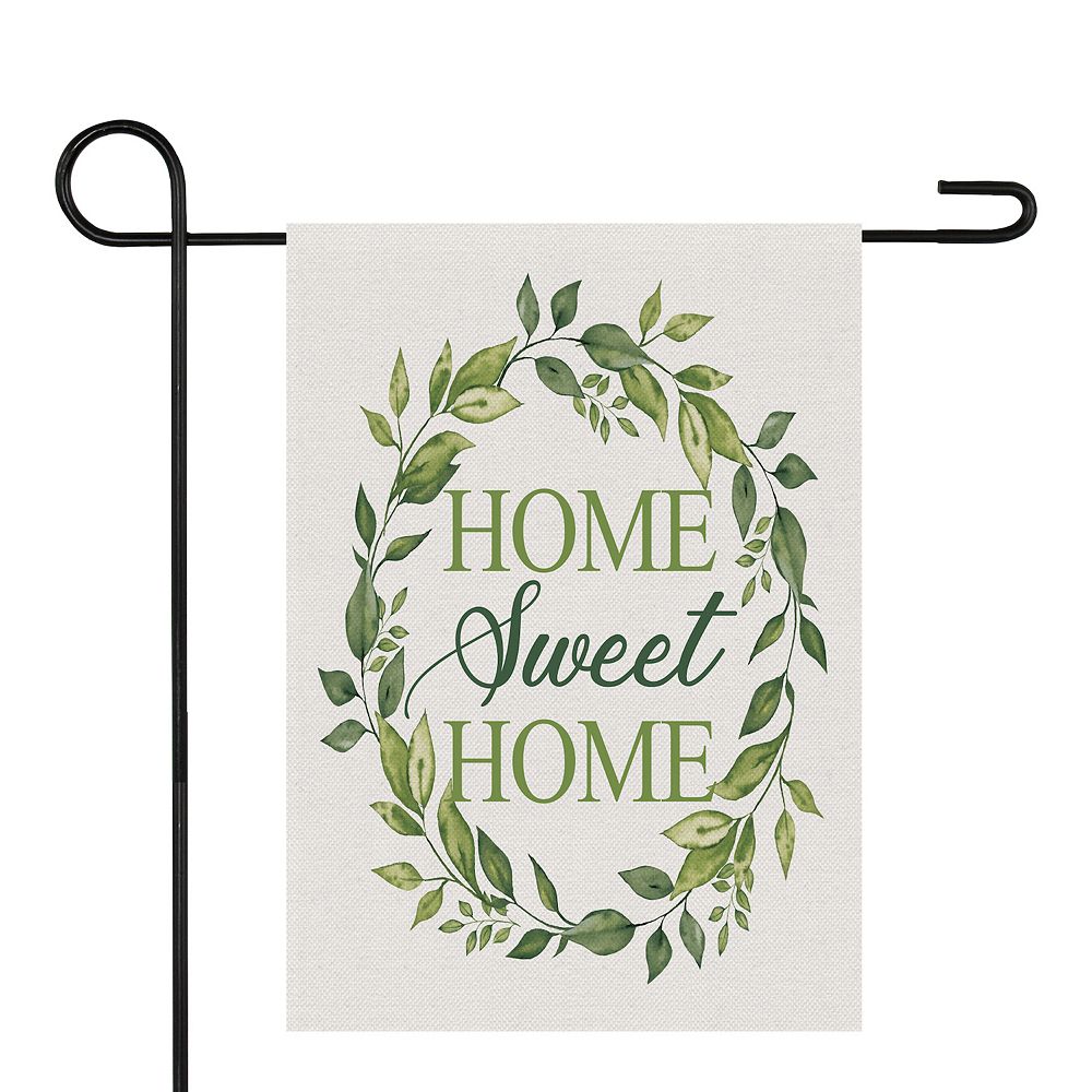 Home Sweet Home Outdoor Garden Flag 12.5" x 18"