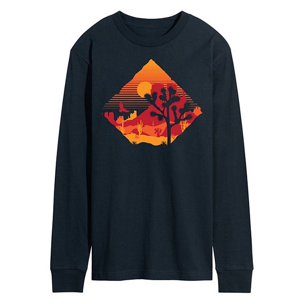 Men's Desert Sunset Graphic Tee