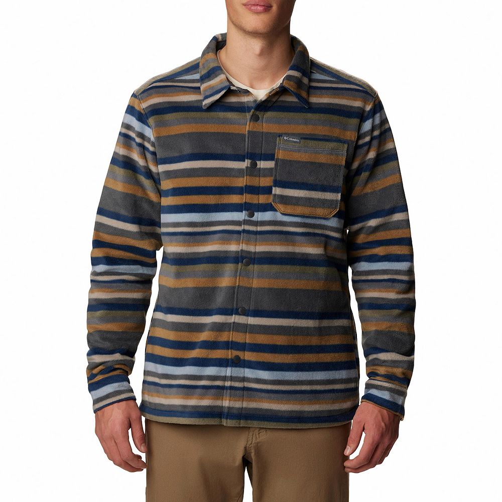 Men's Columbia Steens Mountain™ Printed Fleece Shacket