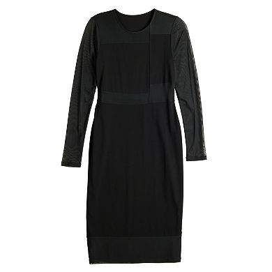 Women's INTEMPO Mesh Bodycon Dress