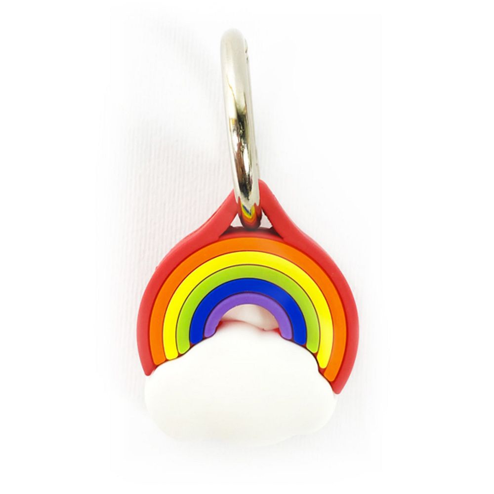 Moji-Power Air Tag Holder - Rainbow