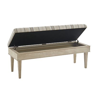 Martha stewart storage bench store