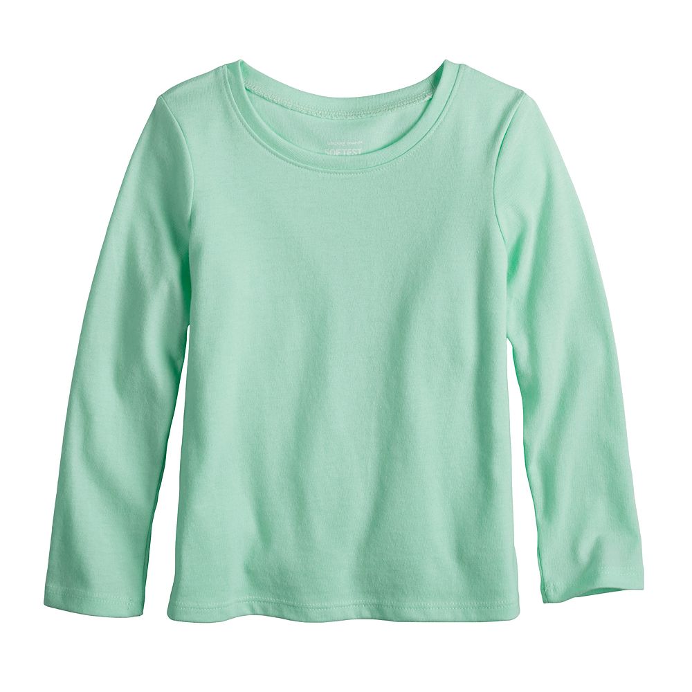 Baby & Toddler Girl Jumping Beans® Long Sleeve Basic Tee
