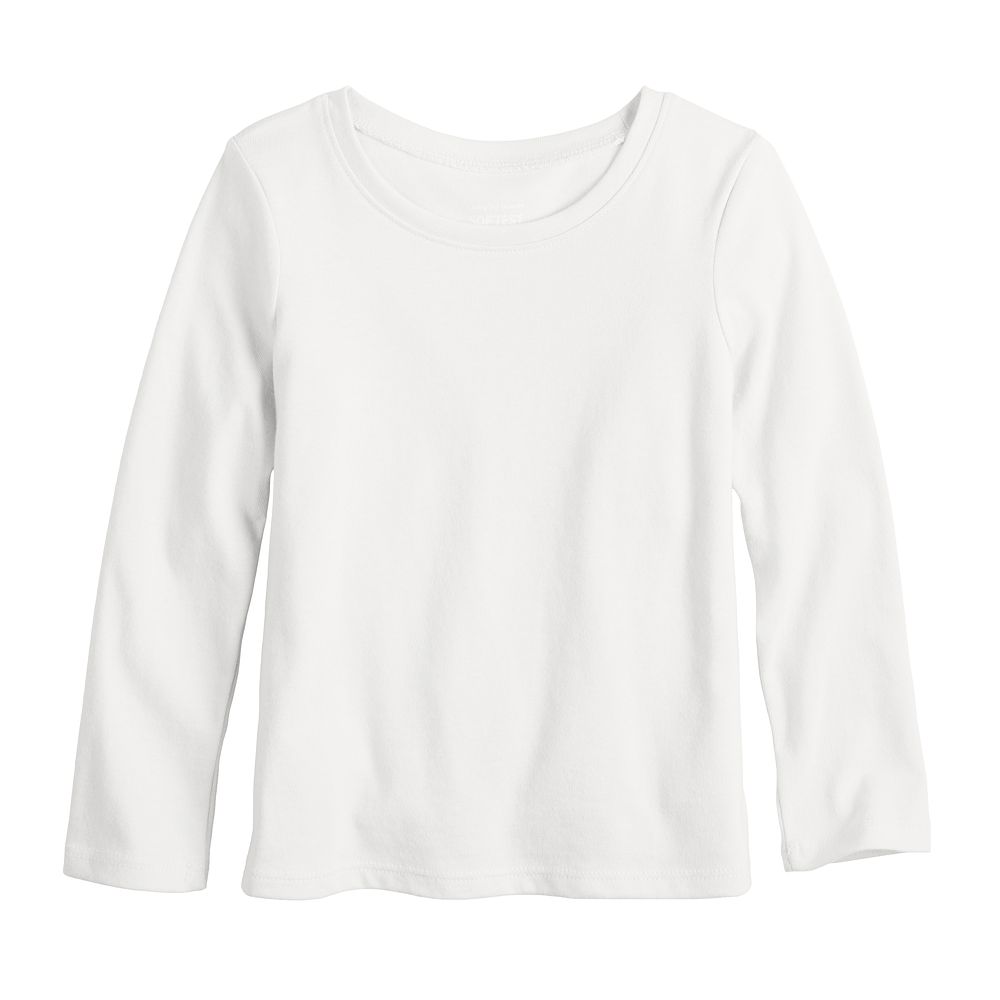 Baby & Toddler Girl Jumping Beans® Long Sleeve Basic Tee