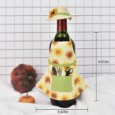 Celebrate Together™ Fall Garden Lady Wine Cover