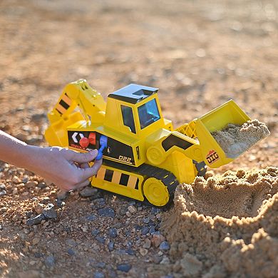 Maxx Action 2-in-1 Construction Truck & Trailer Mega Mover