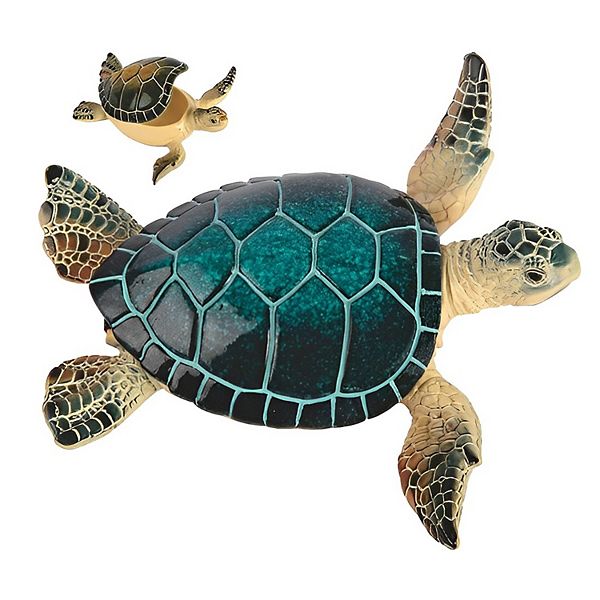 FC Design 6.5"W Blue Sea Turtle Trinket Box Home Room Decor