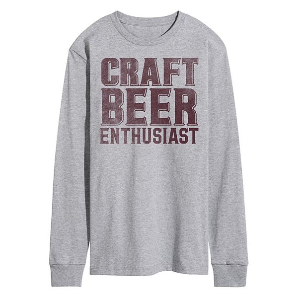 Men's "Craft Beer Enthusiast" Graphic Tee
