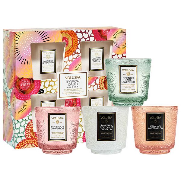 Voluspa Mini Candle Set