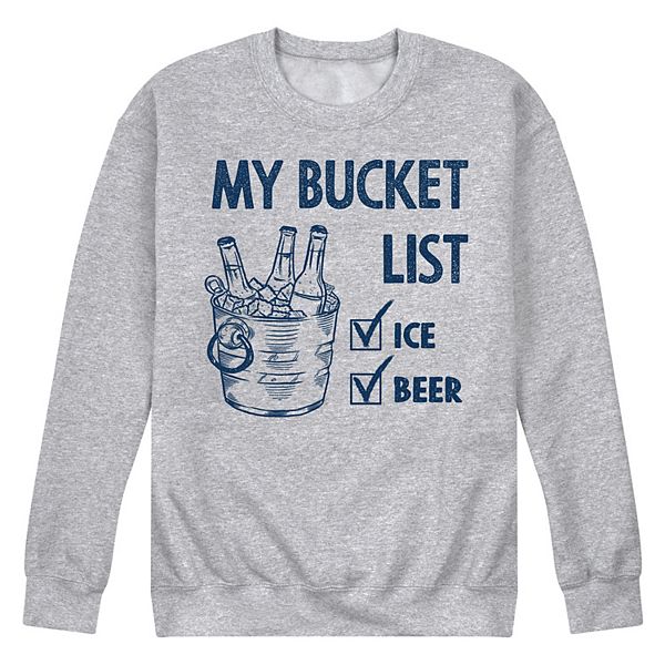 Men's Bucket List Sweatshirt