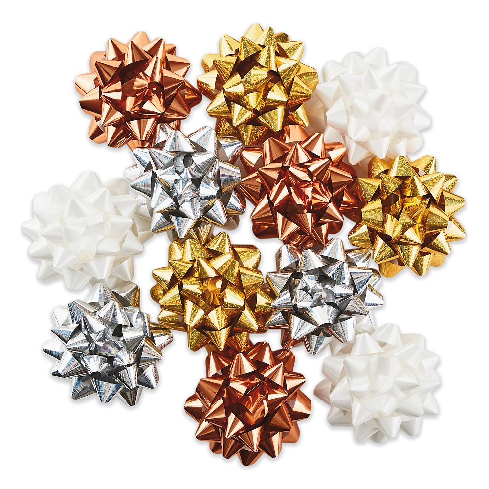 Hallmark Holiday Gift Bow Assortment (12 Bows)