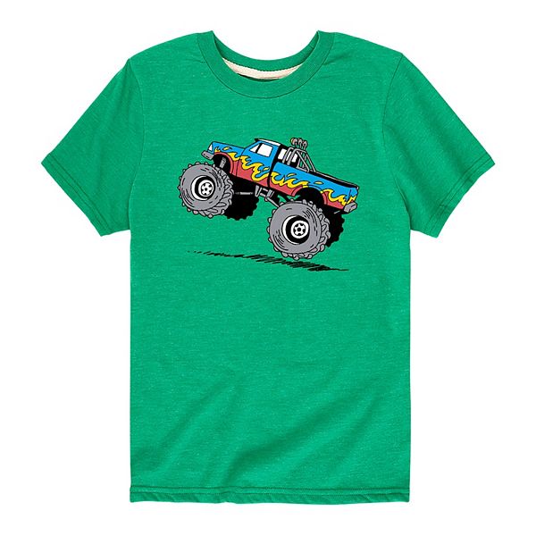 Boys 8-20 Monster Truck Graphic Tee