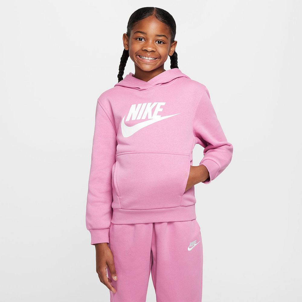 Girls 7-16 Nike Sportswear Club Fleece Graphic Hoodie