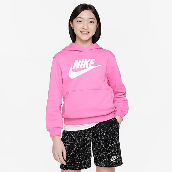 Girls 7-16 Nike Sportswear Club Fleece Graphic Hoodie