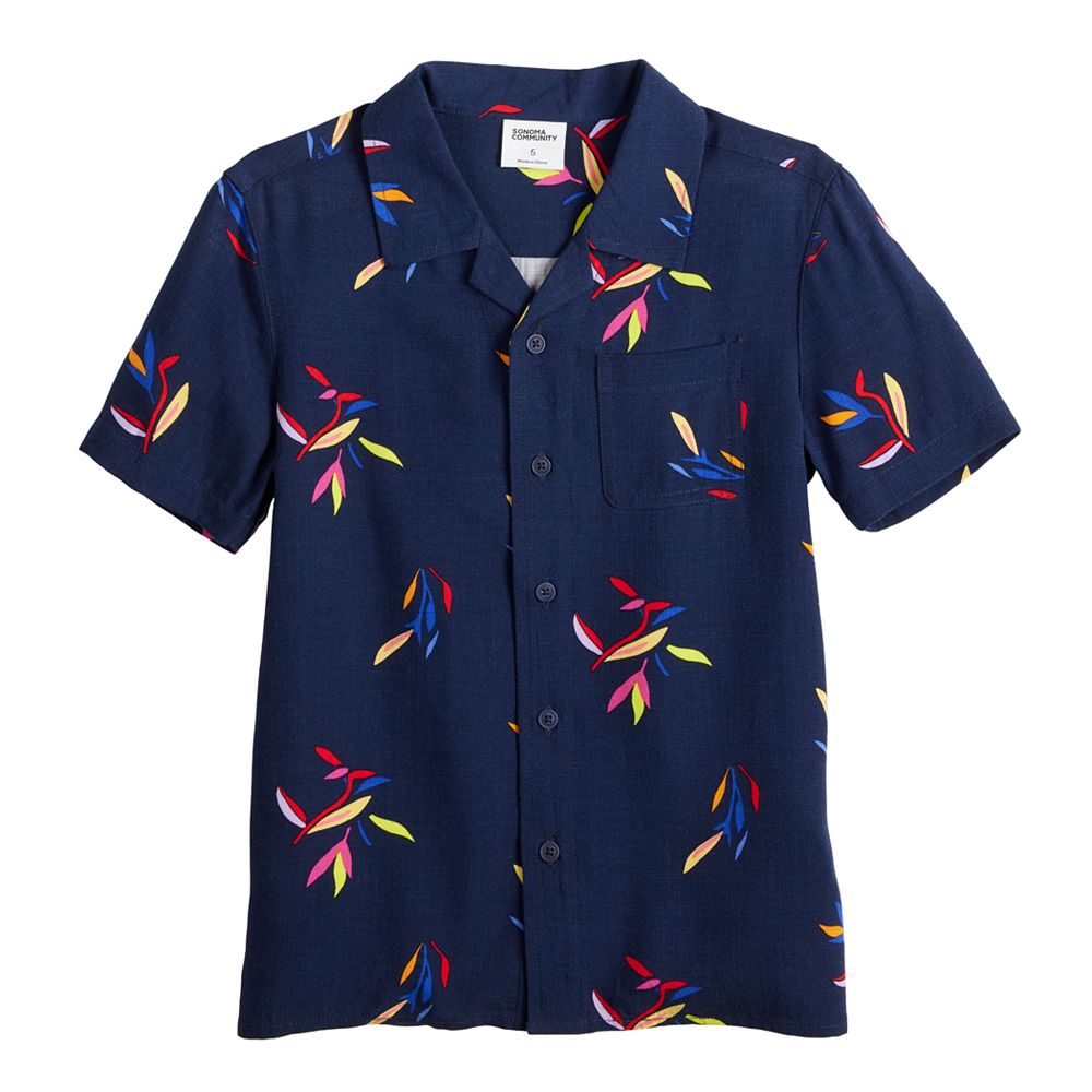 Boys 4-7 Sonoma Community™ Hispanic Heritage Month Short Sleeve Button ...